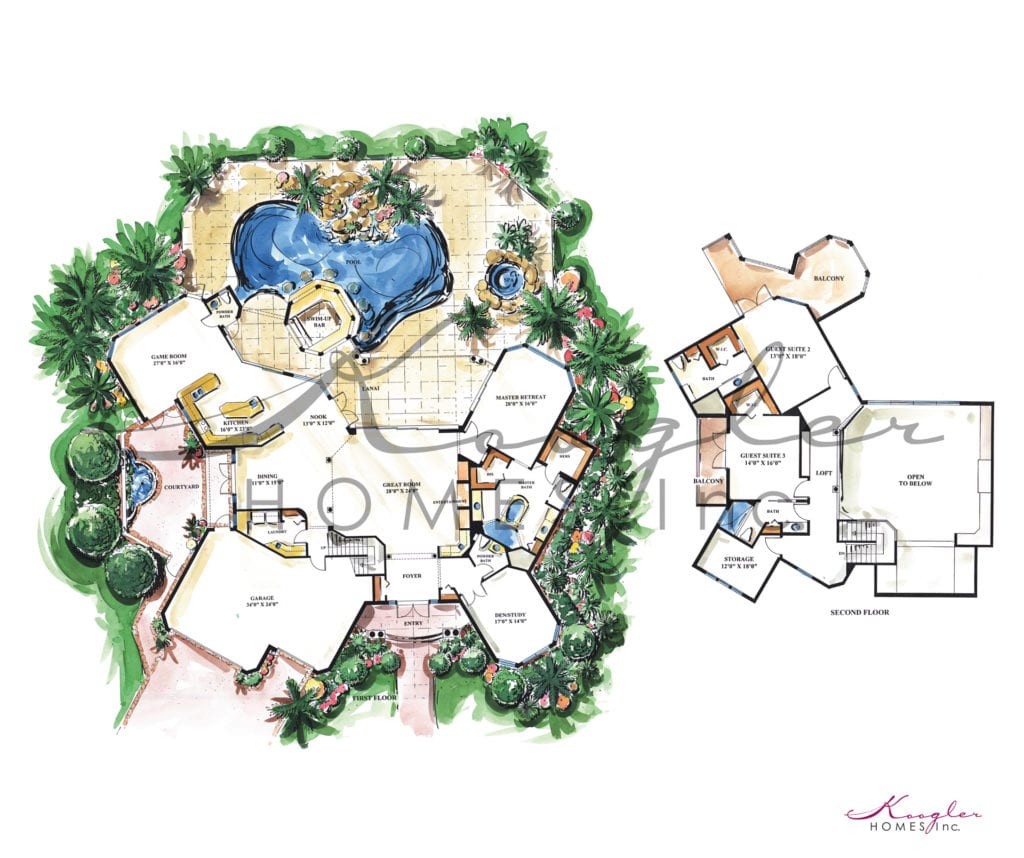 A part of our Legacy, The Baronial Home Design - Koogler Homes