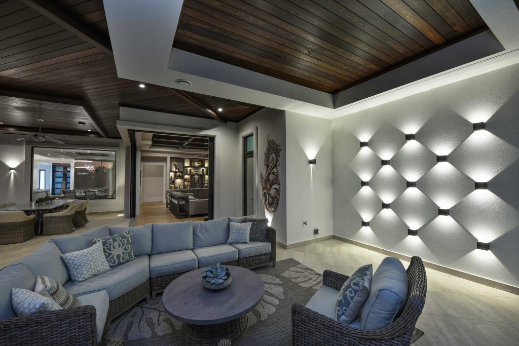Modern-Jewel_Lanai-Seating-Area - Koogler Homes